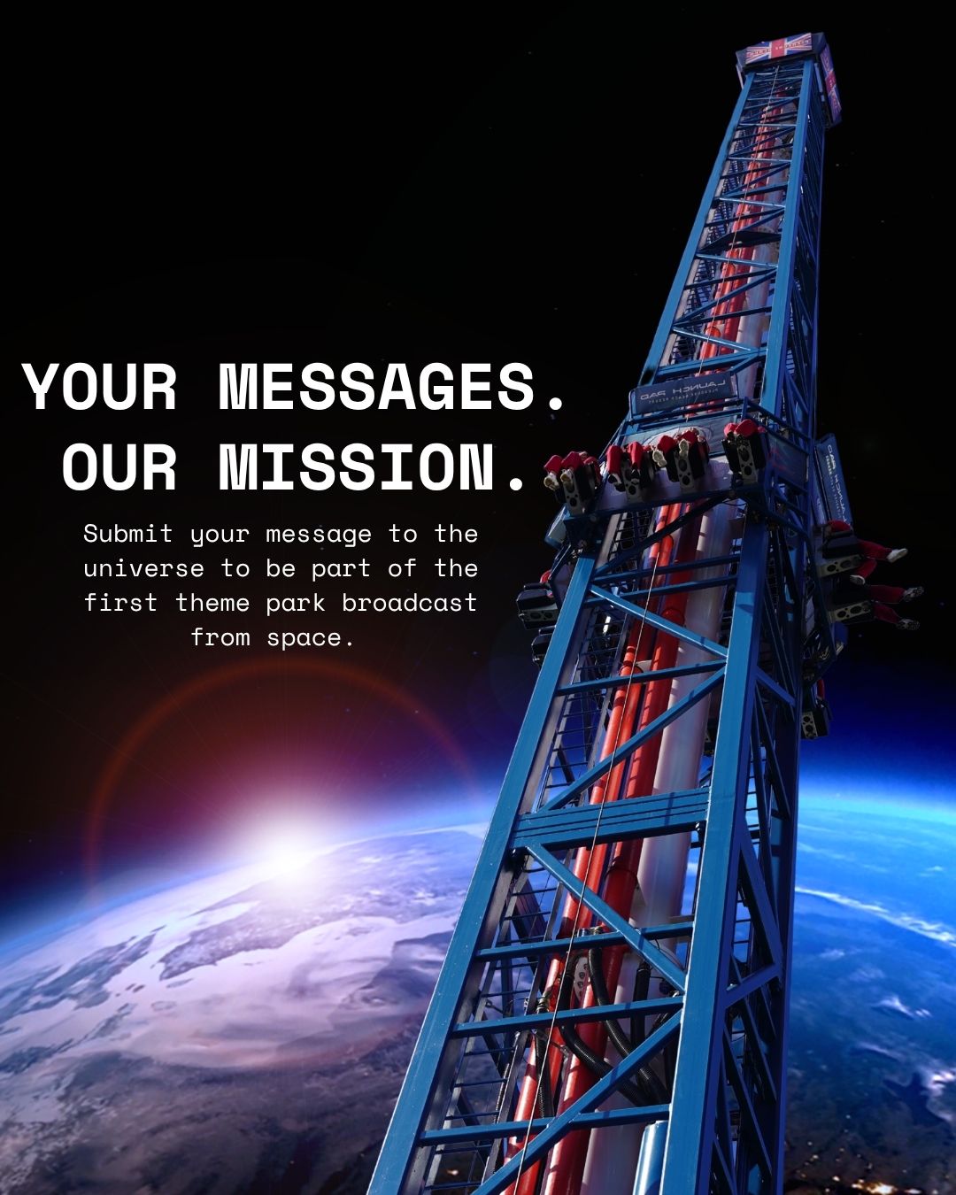 Say It From Space - Pleasure Beach Resort